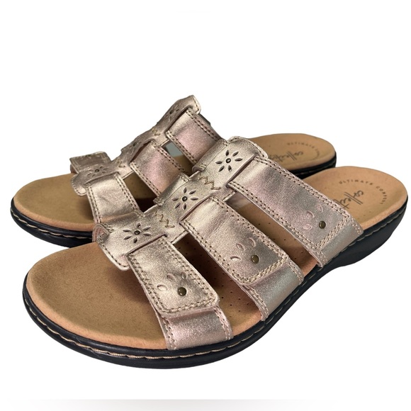 Clarks | Shoes | Clarks Womens Leisa Spring Sandal Size Adjustable ...